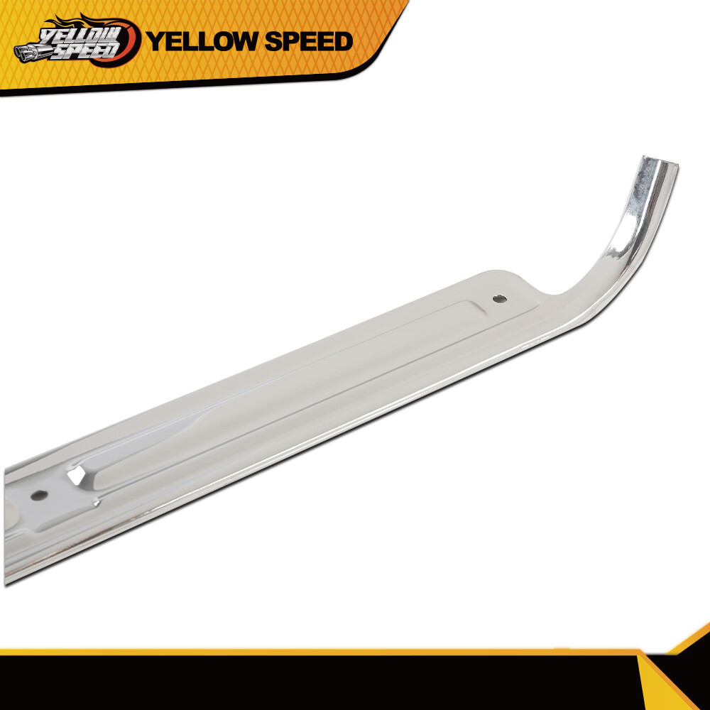 Pair Fit For 1967-1972 Chevy C10 GMC Truck Chrome Door Sill Plates W ...