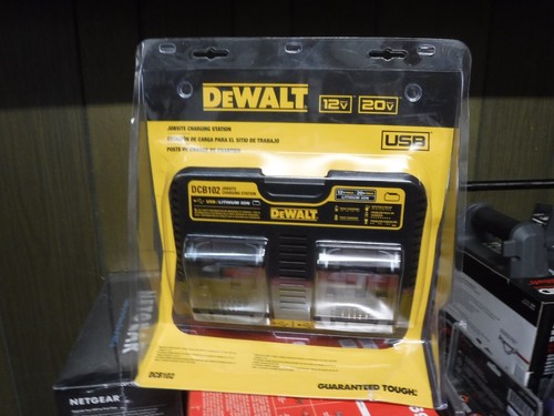 *NEW* Dewalt DCB102 12V & 20V Dual Battery Charger | eBay