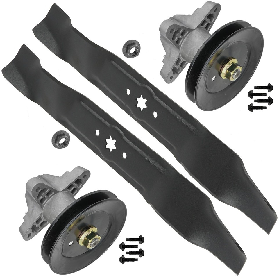 Deck Spindle Pulley Blade For Cub Cadet RZT-17 RZT-42 1170 1600 Lawn ...