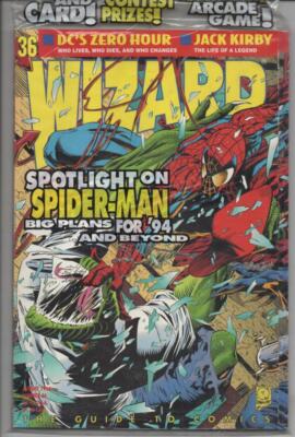 WIZARD Magazine #36, NM, Spider-man, Sealed, 1994 | eBay