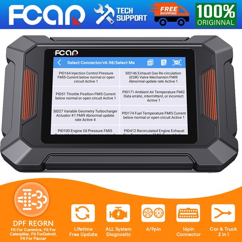 Heavy Duty Truck Scanner For Cummins All System Diesel Diagnostic Tool ...