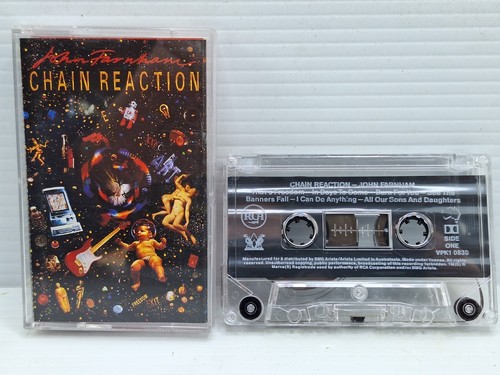 JOHN FARNHAM - CHAIN REACTION - MUSIC CASSETTE TAPE | eBay Australia