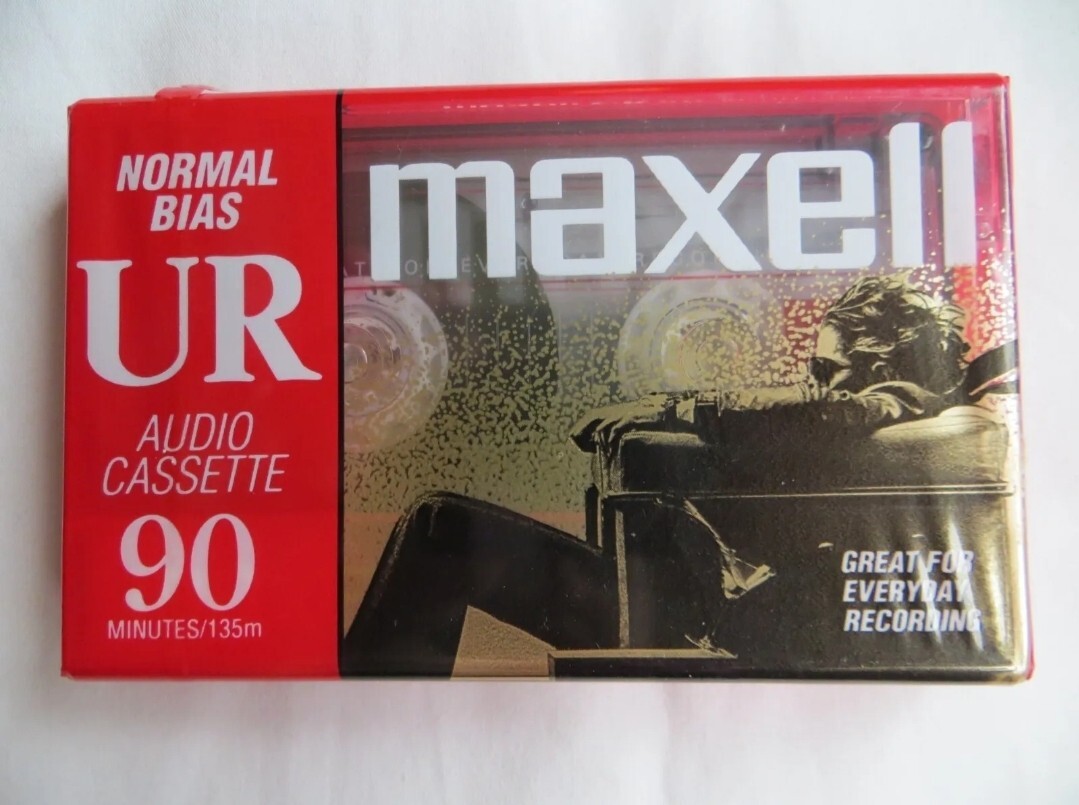 6 Lot Maxell UR 90 90 min Blank Audio Cassette Tapes Normal Bias NEW | eBay