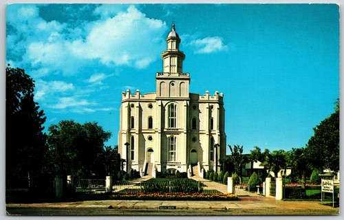 Mormon Temple, St. George, Utah - Postcard | eBay