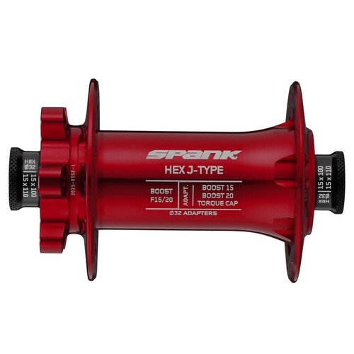 Moyeu Avant Vtt Hex J-Type Boost 15/20x110mm 6 Trous 32 Trous Rouge ...