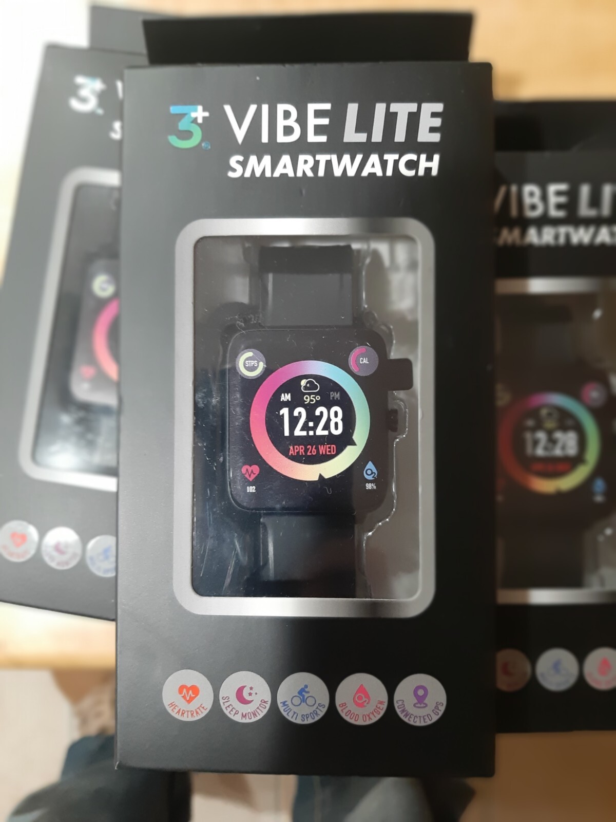 3Plus Vibe Lite Smartwatch Fitness Tracker | eBay