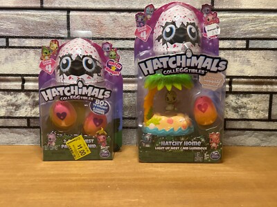 Hatchimals Colleggtables Lot, Hatchy Home w/ 2-Pack Season 4, Free ...