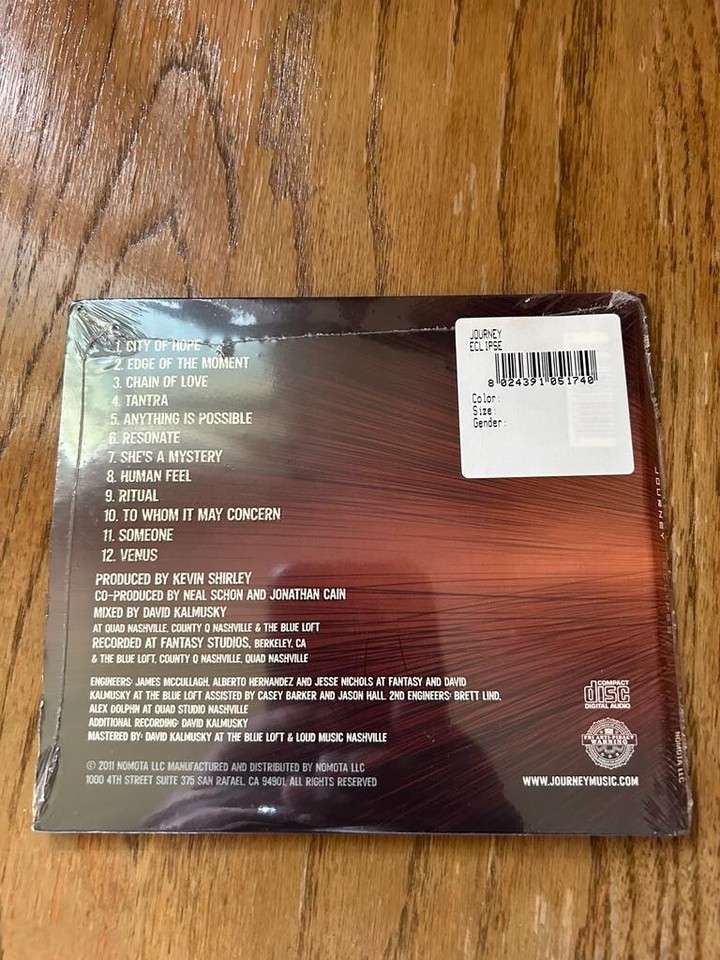 Journey - Eclipse CD, BRAND NEW with FREE SHIPPING 8024391051740| eBay