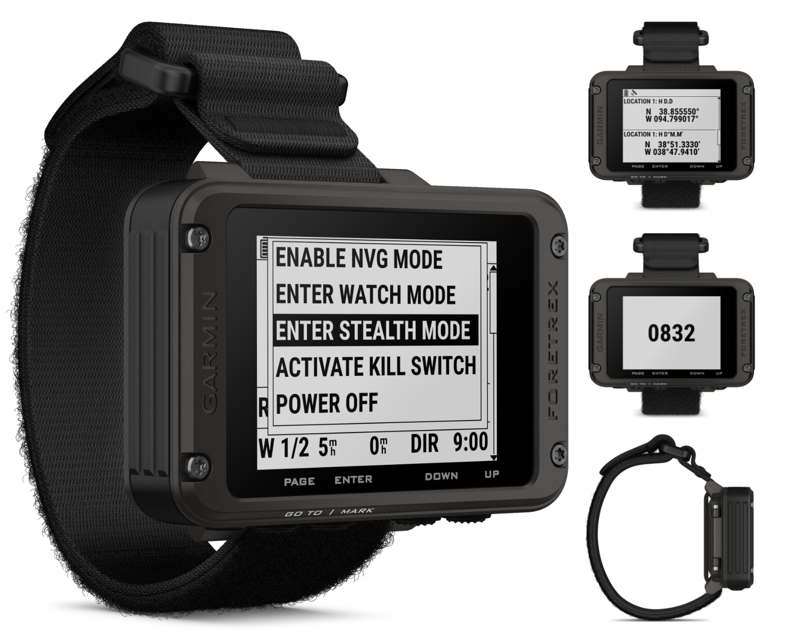 Garmin Foretrex 801 Wrist GPS Navigator with Strap 753759317058 | eBay