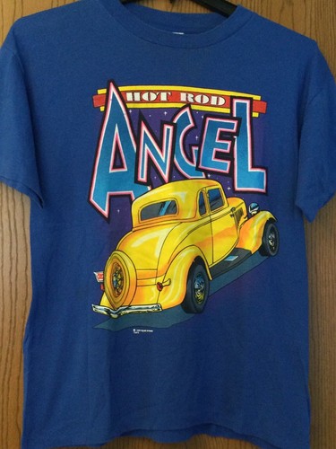Hot Rod Angel - 1993 Signal Art wear - Blue - SSI | eBay