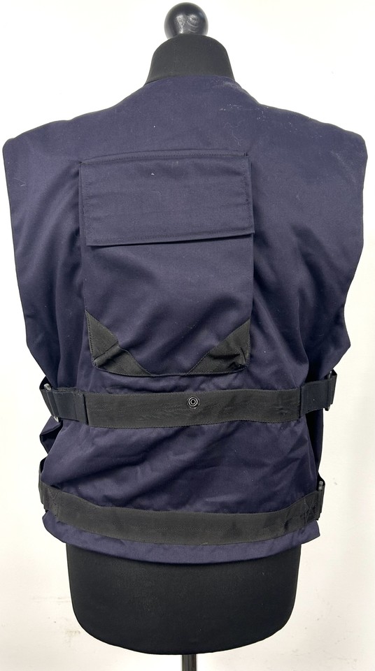British Military Royal Navy Dark Blue CBA Combat Body Armour Flak Vest ...