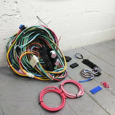 1961 - 1972 Lincoln Wire Harness Upgrade Kit fits painless fuse block ...