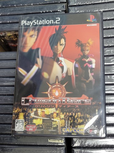 Crimson Tears (2004, Capcom) Brand New Factory Japanese Playstation 2 ...