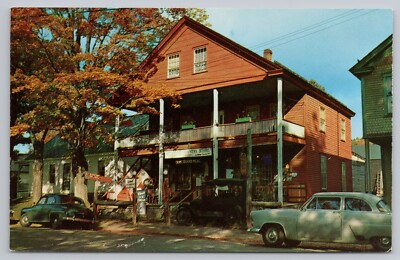 Vermont Country Store Weston VT UNP Stone Ground Meal Sign Old Cars | eBay