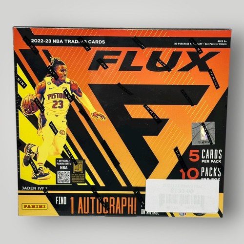 Panini 2022-23 Flux Basketball Hobby Box - 10 Packs for sale online | eBay