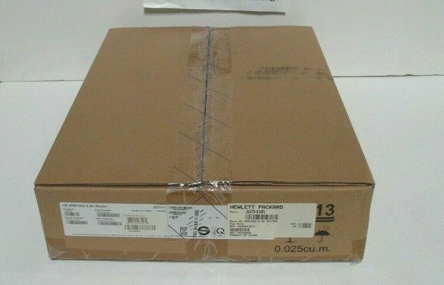 HP Msr1002-4 AC Router JG875A Power Cord Included for sale online | eBay