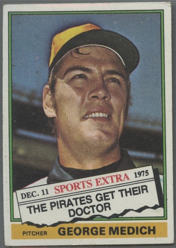 1976 Topps Traded #140T Doc Medich Pittsburgh Pirates | eBay