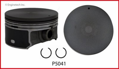 020 Over Coated Flat Top Pistons Set for 2002-2008 Chevrolet LS2 LQ4 ...