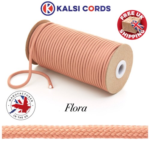 5mm DRAWSTRING CORD ROUND POLYESTER LACE PIPING STRING ROPE DRAWCORD 30 ...