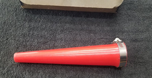 Vintage Federal Red Conical Baton Flashlight Attachment INV# M-177 | eBay