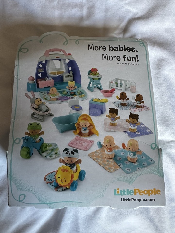 NIB Fisher Price Little people BABY’S More BABIES More Fun SNUGGLE ...