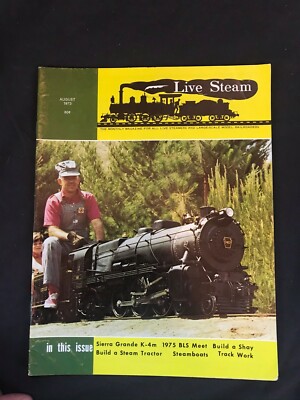 Live Steam Magazine August 1975 | eBay