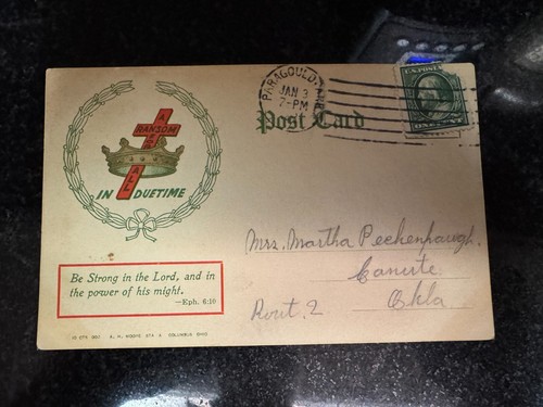 WATCHTOWER POST CARD CROWN AND CROSS | eBay