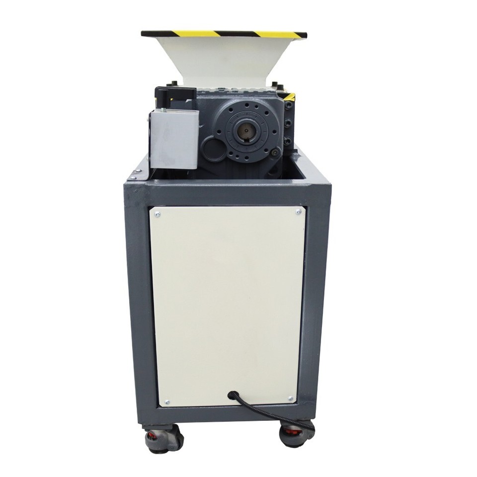 INTBUYING®Double Shaft Garbage Shredding Scrap Metal Shredder Machine ...