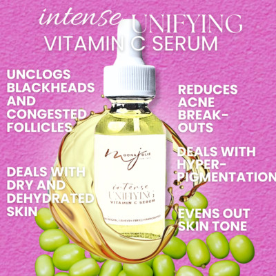 Intense Unifying Vitamin C Serum Dark Spots Brightening Skin Lightening ...