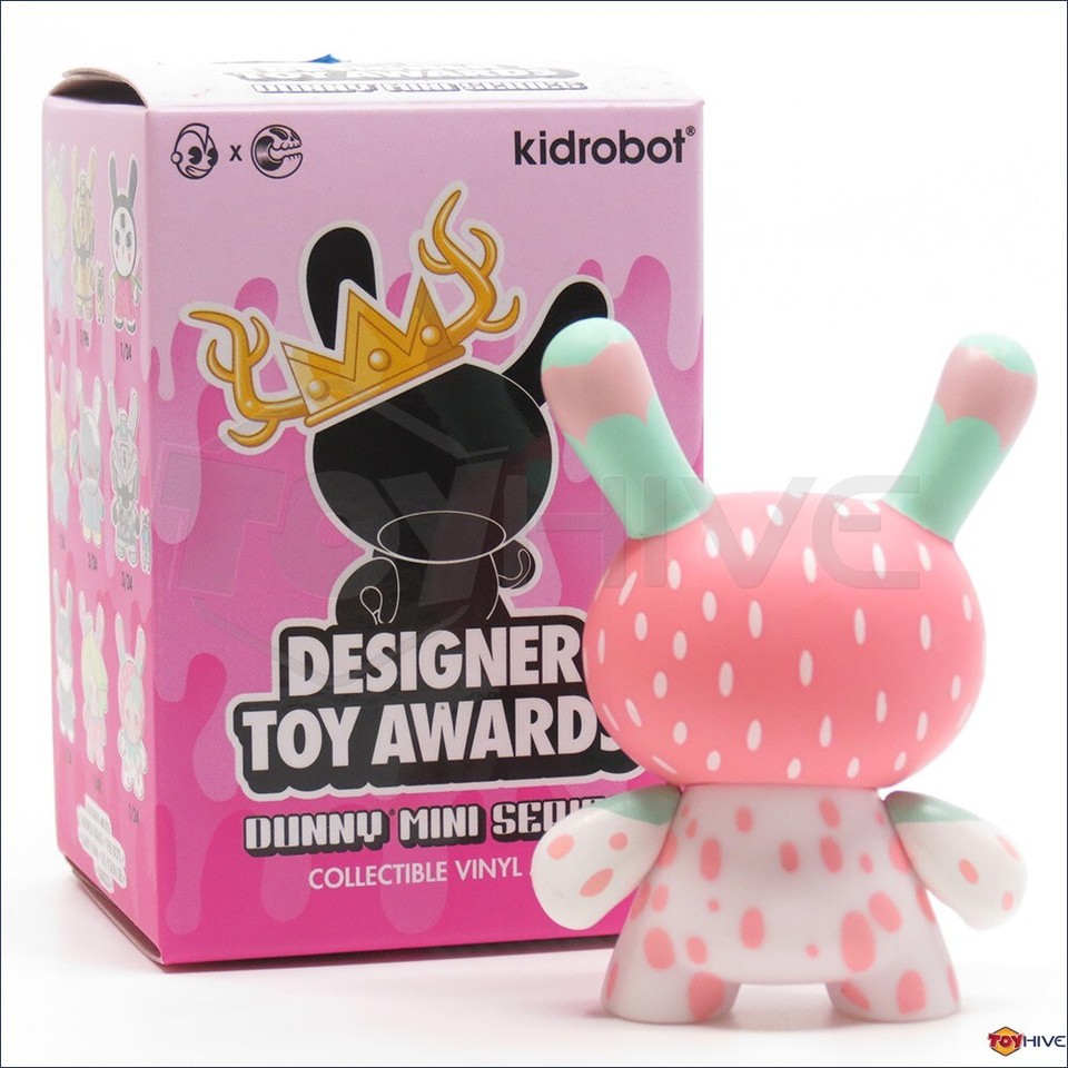 Kidrobot Dunny Designer Toy Awards series Strawberry Mango figure by So ...