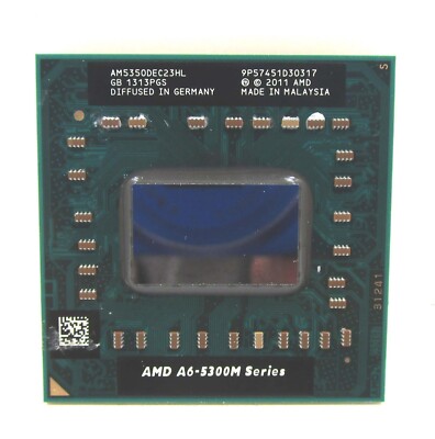 AMD AM5350DEC23HL A6-5350M Mobile Processor @2.90GHz 1MB Socket FS1 | eBay