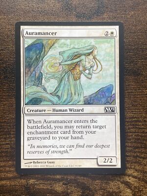 Auramancer 2012 M12 9/249 MTG Magic The Gathering L3420* | eBay