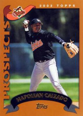#321 Napoleon Calzado - Baltimore Orioles - 2002 Topps Baseball | eBay