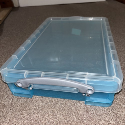 Really Useful Box Plastic Storage Box 4L blue | eBay UK