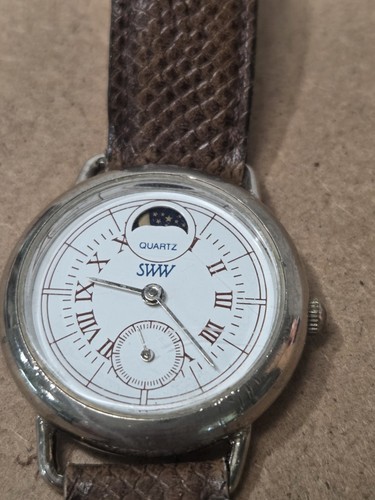 Moon phase Women's Watch Ladies Wrist Watch Japan Movement | eBay