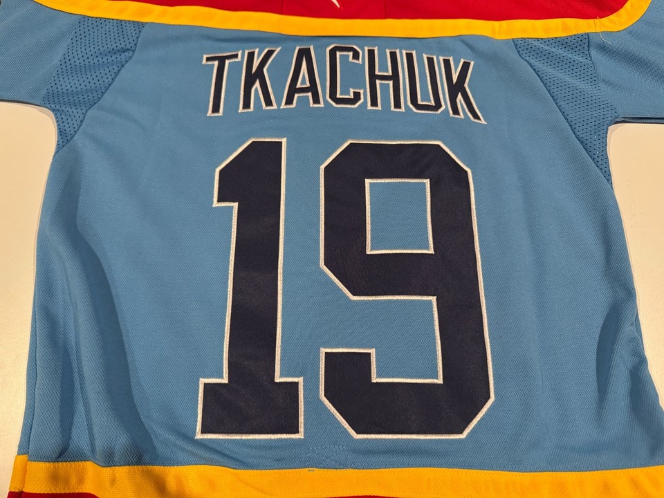 Matthew Tkachuk Florida Panthers Stitched Jersey Blue Reverse Retro | eBay