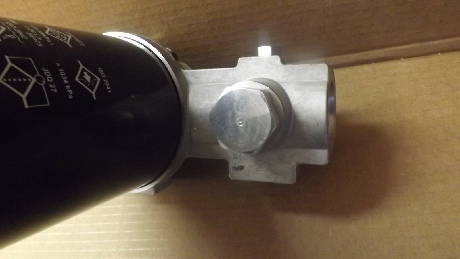 OEM John Deere 310 410 Hydraulic Filter Head AT312567 Filter AT308274 ...