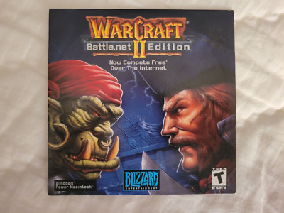 WarCraft II 2.01A Battle.net Edition (PC/Mac CD-ROM 1999) Blizzard ...