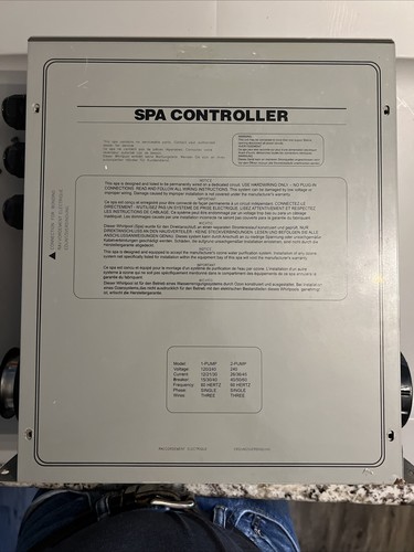 Jacuzzi Spa Controller Hot Tub Heater | eBay