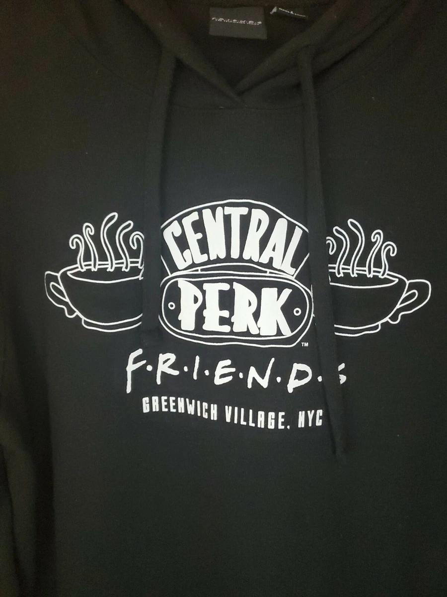 Central Perk Black And White Logo