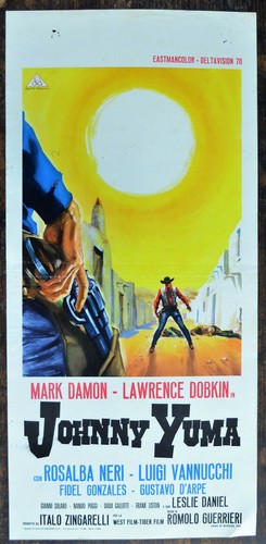 Affiche Original Johnny Yuma 66 C. Damon Noir Western | eBay