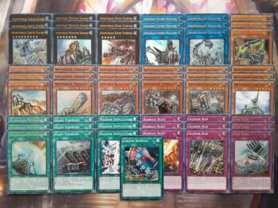 YuGiOH Complete Tournament Ready To Play Infinitrack Deck 55 Cards ...