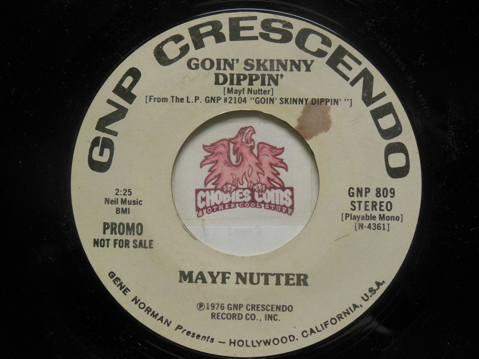 MAYF NUTTER: Goin' Skinny Dippin' / Same, 45 RPM VG (5F) | eBay