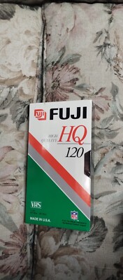 Fuji HQ-120 New Sealed Blank High Quality VHS Tape VCR *New* | eBay
