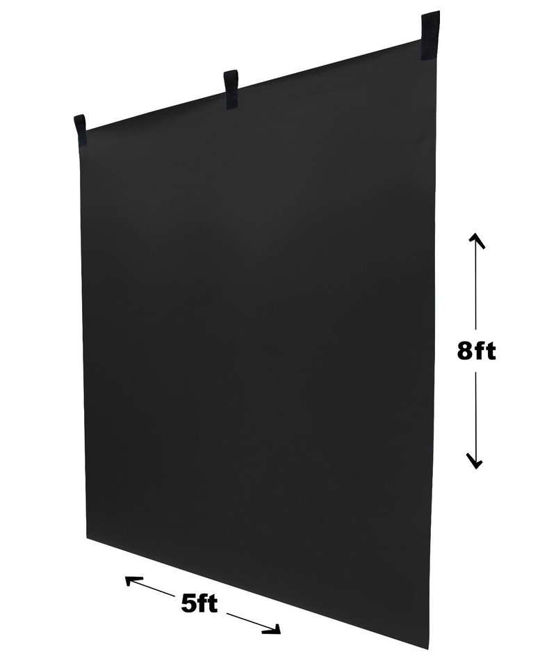 5 x 8 Heavy Duty Vinyl Baseball Batting Cage Backstop - SZP ® - Black ...