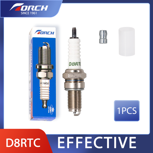TORCH OEM Spark plug D8RTC for NGK 4929/DPR8EA-9 for Champion 809/8809 ...