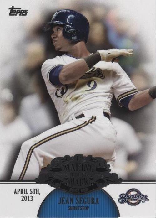 2013 Topps - Making Their Mark Jean Segura #MM-26 for sale online | eBay