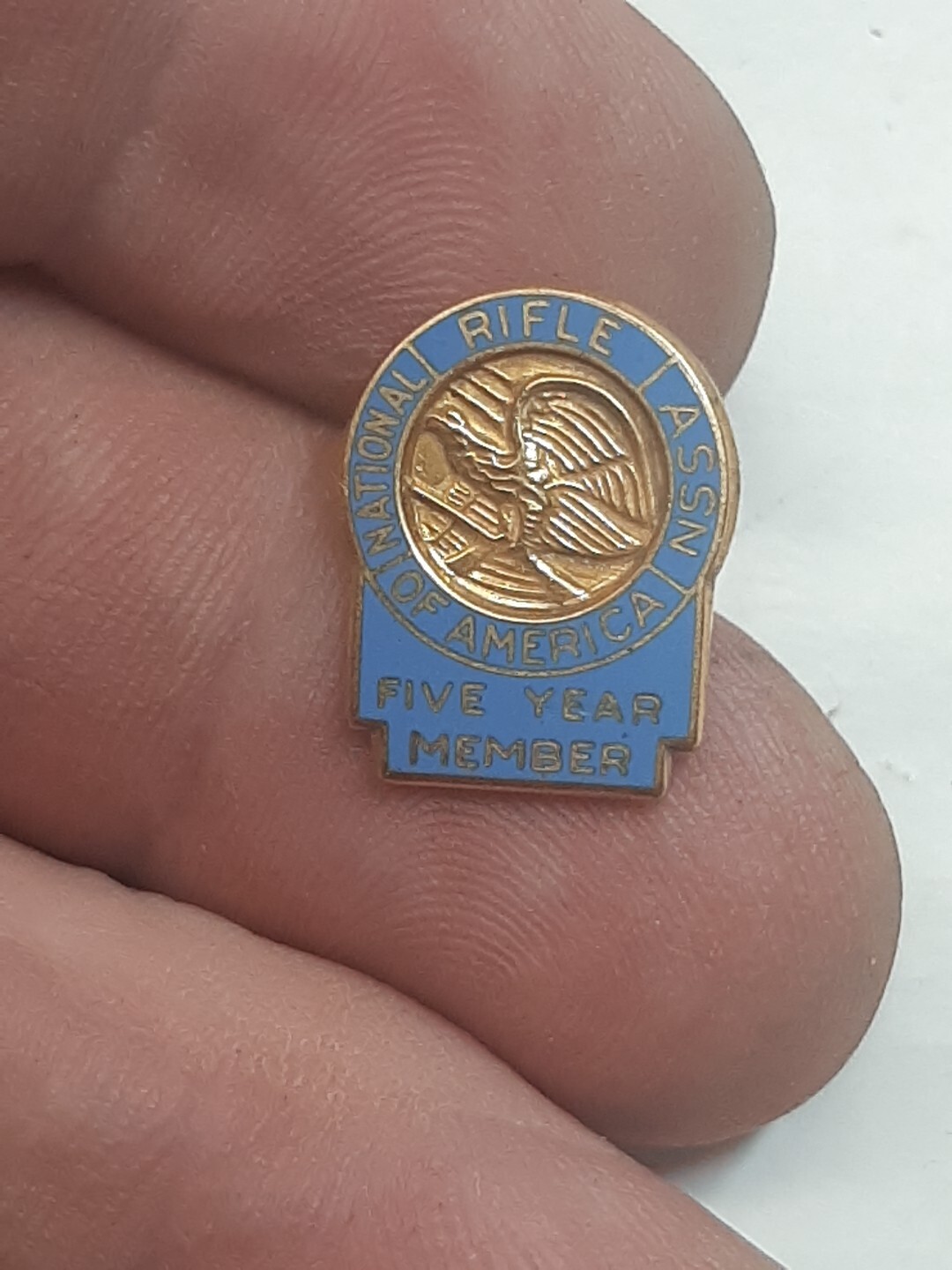 NRA National Rifle Association Of America 5 Year Member Lapel Hat ...