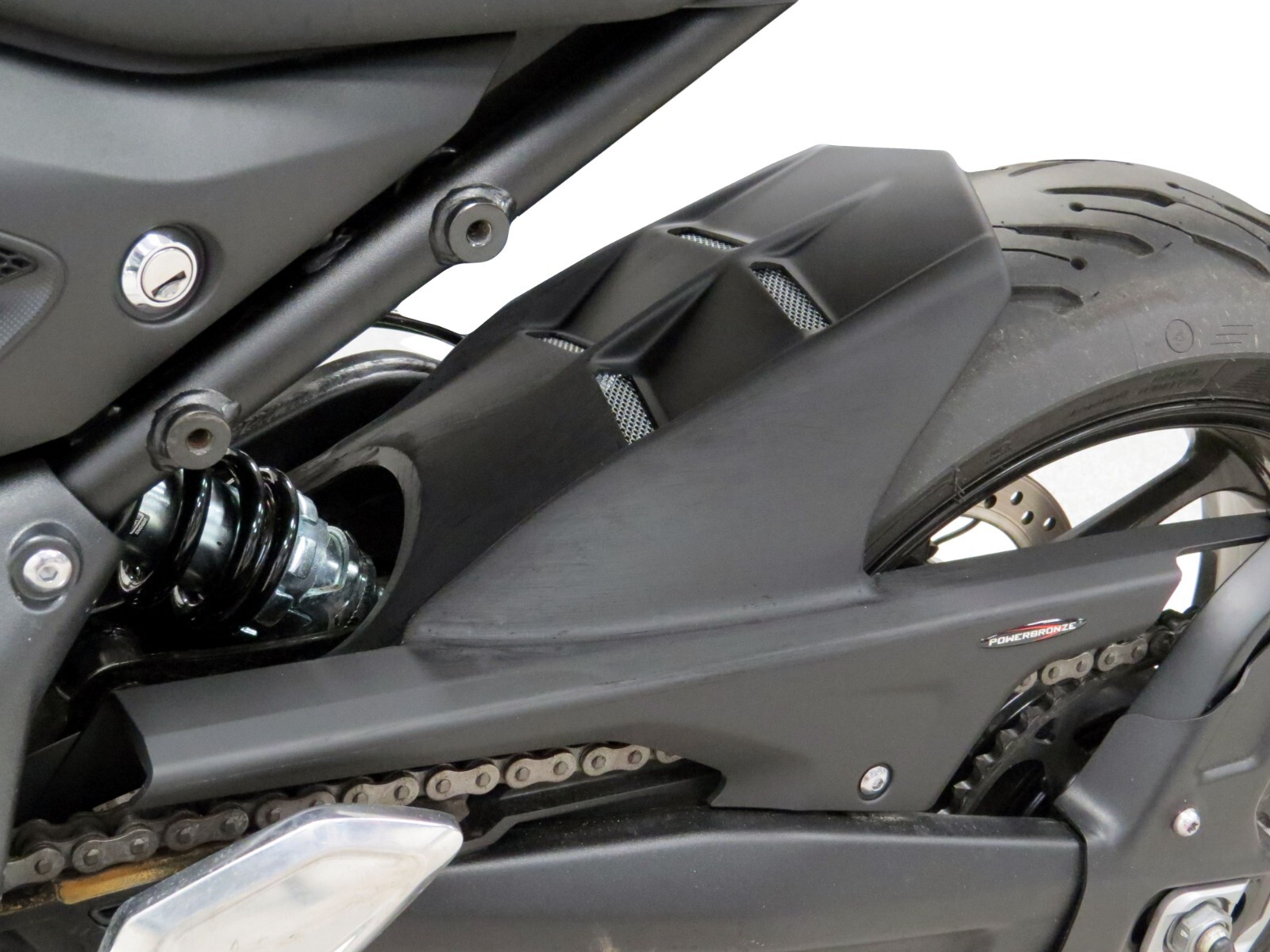 hugger rear mud deflector TRIUMPH Trident 660 2021-now MATTE BLACK ...
