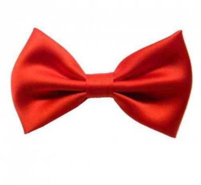 x Papillon Rosso Farfallino Regolabile Costume Travestimento Carnevale ...